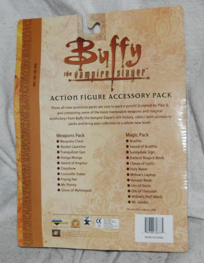 Buffy Vampire Weapons