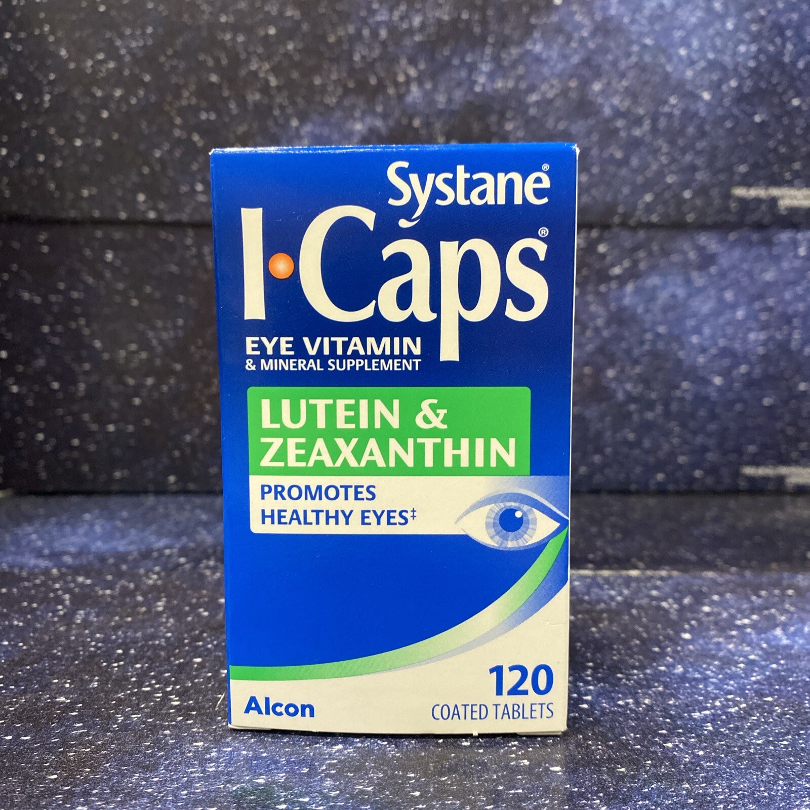 Systane I-Caps Eye Vitamin & Mineral Supplement Lutein & Zeaxanthin ...