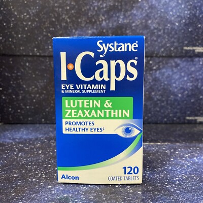 Systane I-Caps Eye Vitamin & Mineral Supplement Lutein & Zeaxanthin ...