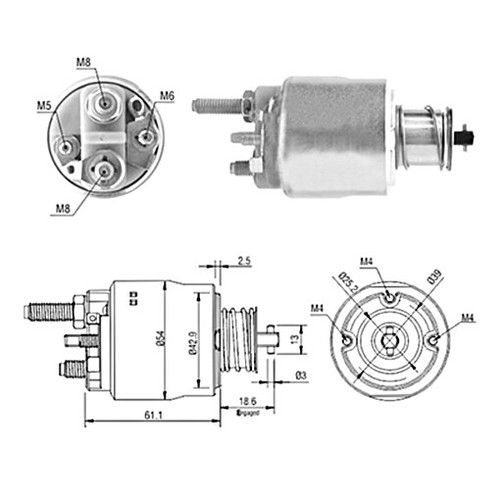 Starter Magnetschalter Für BMW X3 E46 E60 E61 E83 E87 98-11 | eBay