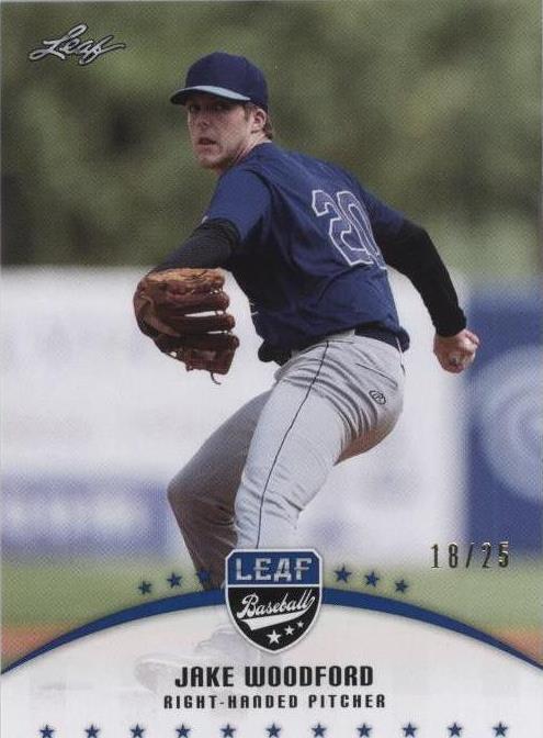 2015 Leaf Baseball - Jake Woodford #11 Blue /25 (RC) for sale online | eBay