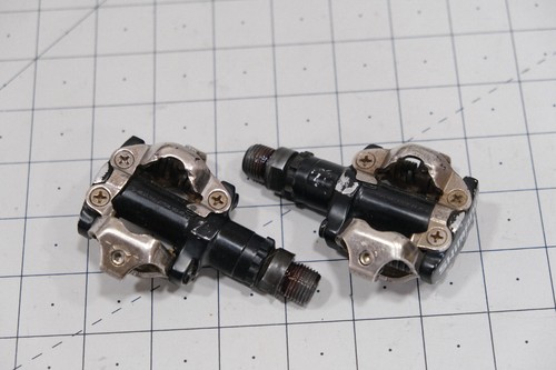 Shimano PD-M520 SPD Clipless Bike Pedals Road Mountain Touring | eBay