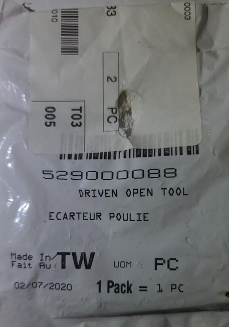 Can-Am 2017-2018 Maverick X3 Turbo Driven Open Tool 529000088 OEM for ...