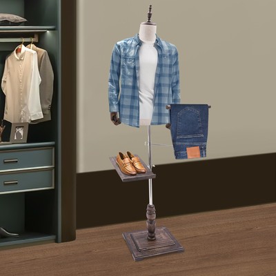 Male Tailors Dummy Tailor Bust White Fashion Students Mannequin Window ...