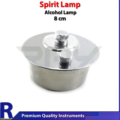 Spirit Lamp Ethyl Alcohol Bunsen Burner Flame Heating Dental Lab Wick ...