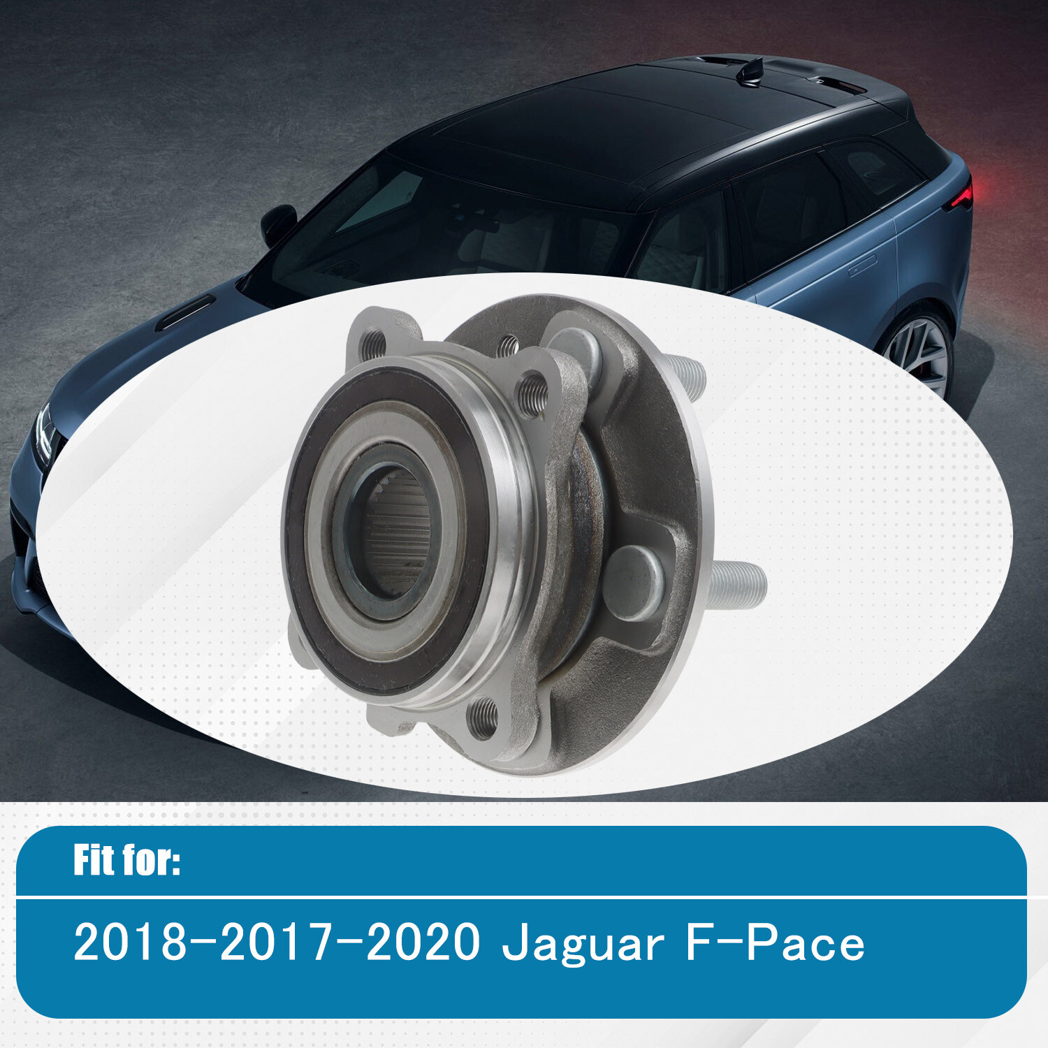 Metal Front Wheel Hub Bearing for 2017 2018 2019 2020 Jaguar F-Pace 2 ...
