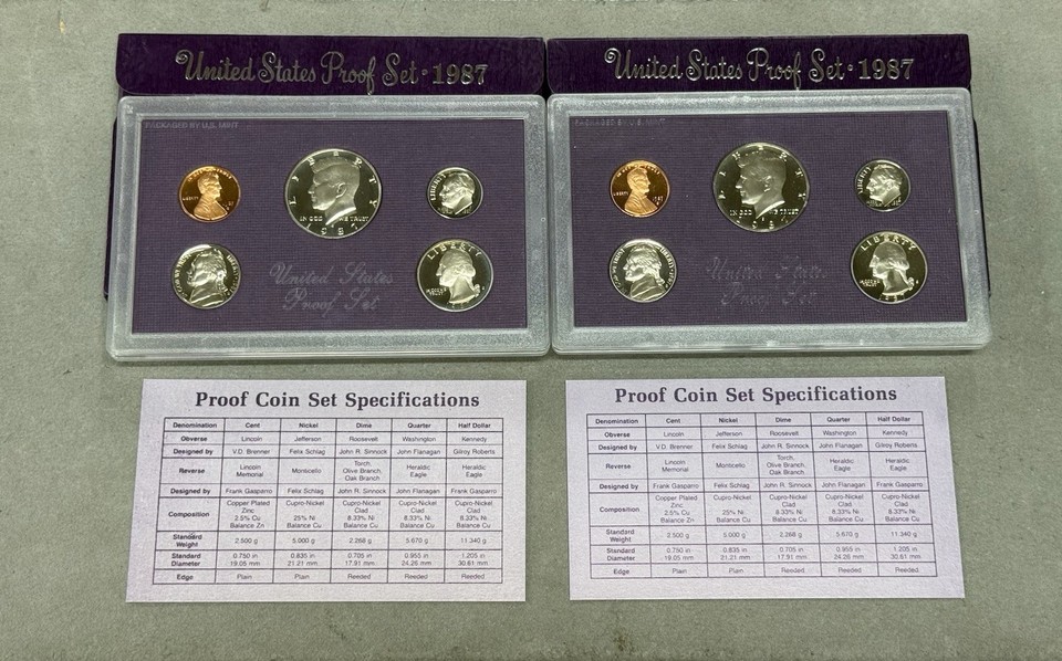 United States Proof Set Lot of 16 Cases | eBay