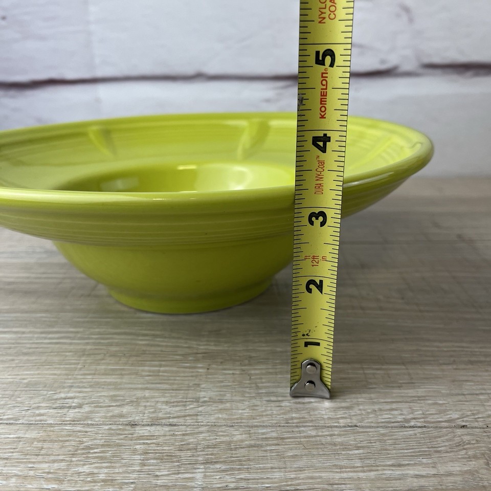 Fiestaware Retired Lemongrass Signature Serving Bowl 10" | eBay