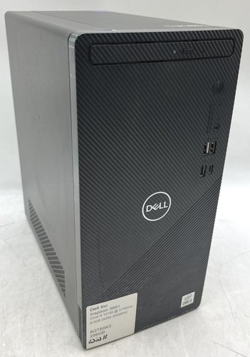 Dell Inspiron 3891 MT Core i3-10105 @ 3.7GHz 8GB 256GB M.2 DVD Wi-Fi/BT ...