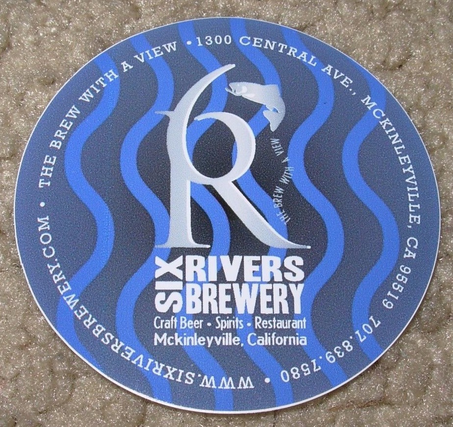SIX RIVERS BREWERY - Sasquatch Ale Logo STICKER decal craft brewing | eBay