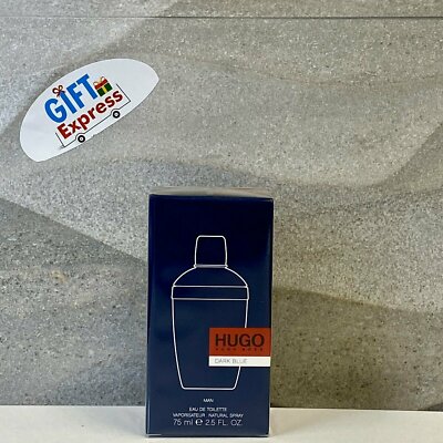 Dark Blue by Hugo Boss for Men 2.5 oz Eau de Toilette Spray Brand New ...