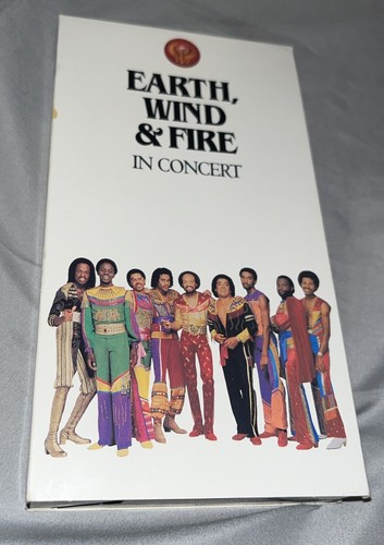Earth, Wind Fire - In Concert (VHS, 2000) Pioneer Artists Video | eBay