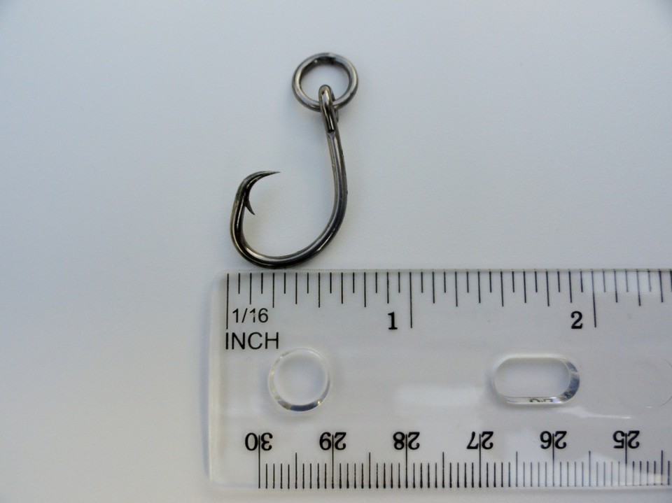 4x Strong Ringed Circle Hooks Size #1 Fishing Hooks 48 Pieces | eBay