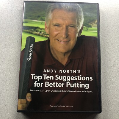 Andy North's Top Ten Suggestions For Better Putting (DVD, 2006)(65 ...