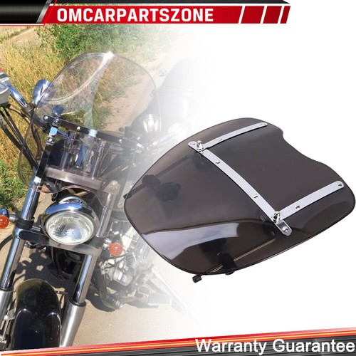 Smoke Windshield Windscreen For Harley Heritage Springer Dyna Glide ...