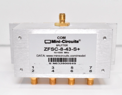 Mini-Circuits ZFSC-8-43-S+ Power Splitter | eBay