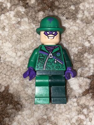 LEGO Riddler Minifigure DC Super Heroes sh0088 76012 The Riddler Chase ...