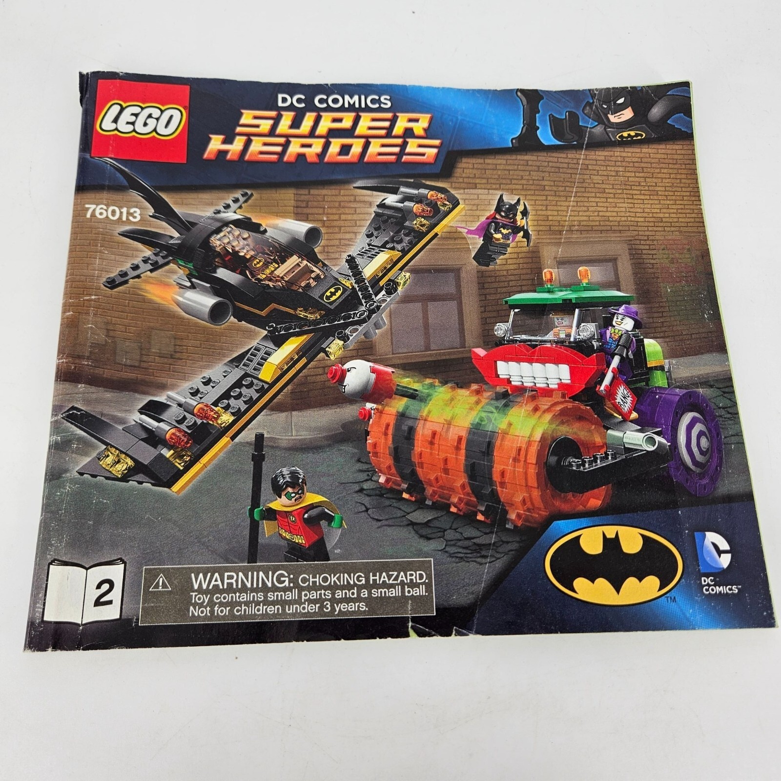 Lego Batman II DC Comics 76013-2 #2 Manual Instruction Booklet ONLY No ...