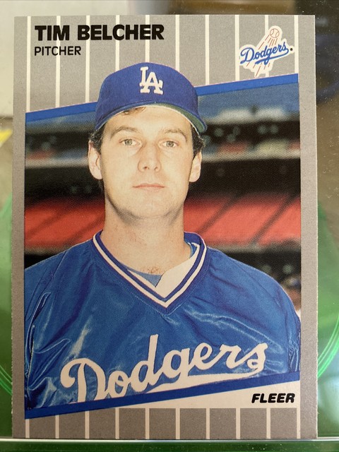 1989 Fleer - #54 Tim Belcher for sale online | eBay