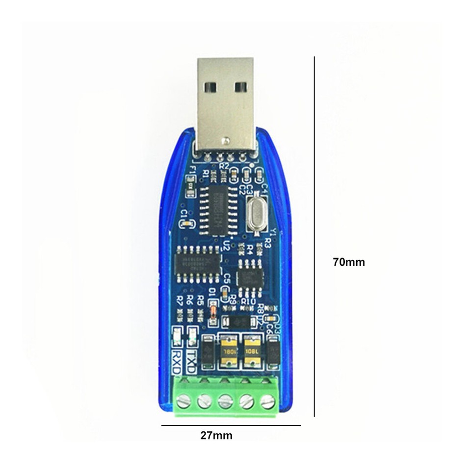 Industrial USB To RS232/RS485 Converter Upgrade Protection RS232/RS485 ...