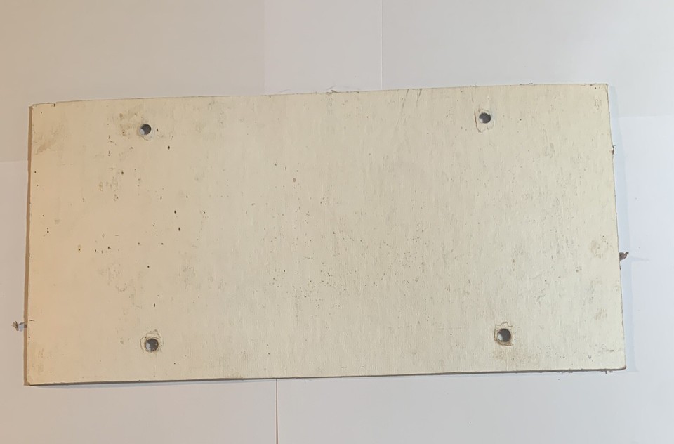 2014 Vermont Temporary License Plate In Transit #X96203 Cardboard ...