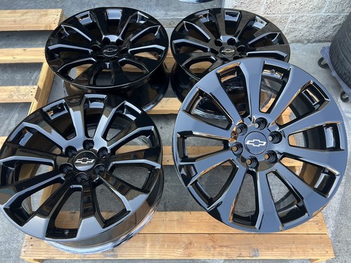 22” Chevy Silverado Tahoe Suburban High Country Stock Wheels Rims ...