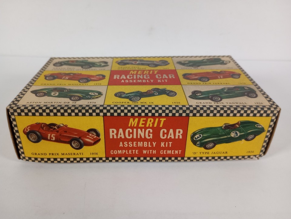 1956 CP Connaught Merit Model Kit Merit Racing Car Assembly Kit Parts ...