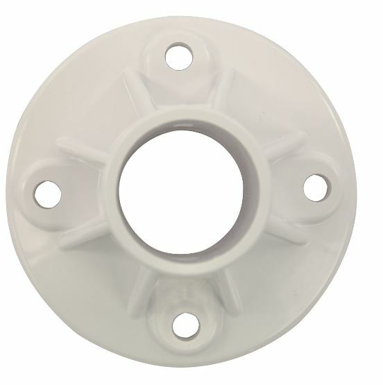 2 Pack - Plastic Slide Deck Flanges For Swimming Pools | eBay