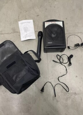 VTG HISONIC HS-120B Portable PA Voice Amp And mic Accessories | eBay