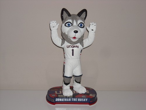 JONATHAN THE HUSKY Uconn Huskies Mascot Bobblehead 2017 Headlines Base ...
