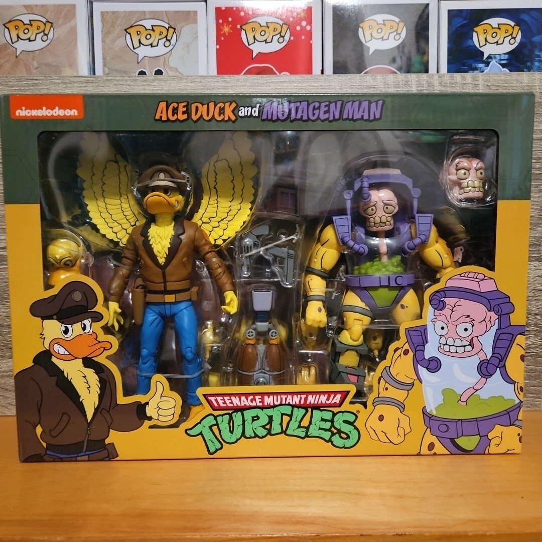 NECA Ace Duck & Mutagen Man 7 in Action Figure - 2 Pack 634482542262 | eBay