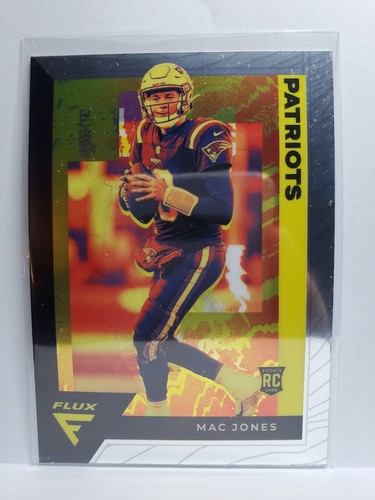 2021 Panini Chronicles Flux Mac Jones New England Patriots | eBay