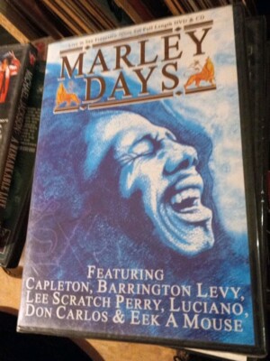 Marley Days (CD/DVD) *SEALED* Bob, Capleton, Barrington Levy, Eek A ...