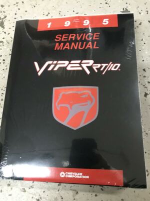 1995 DODGE VIPER MODELS Service Shop Workshop Repair Manual New | eBay
