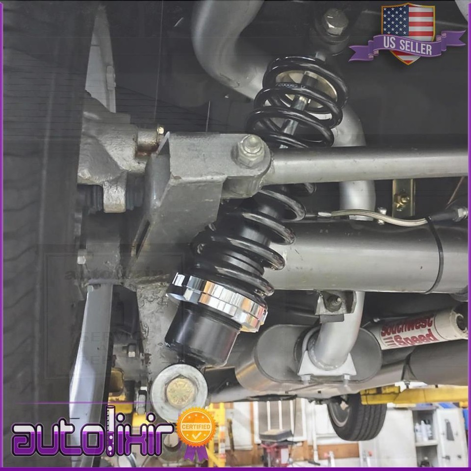 Universal 250 LBS Coil-Over Shocks Spring Street Rod Assembly Damper ...