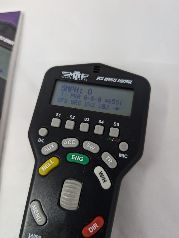 MTH 50-1001 O Scale DCS Remote Control Electric Trains Digital Command ...