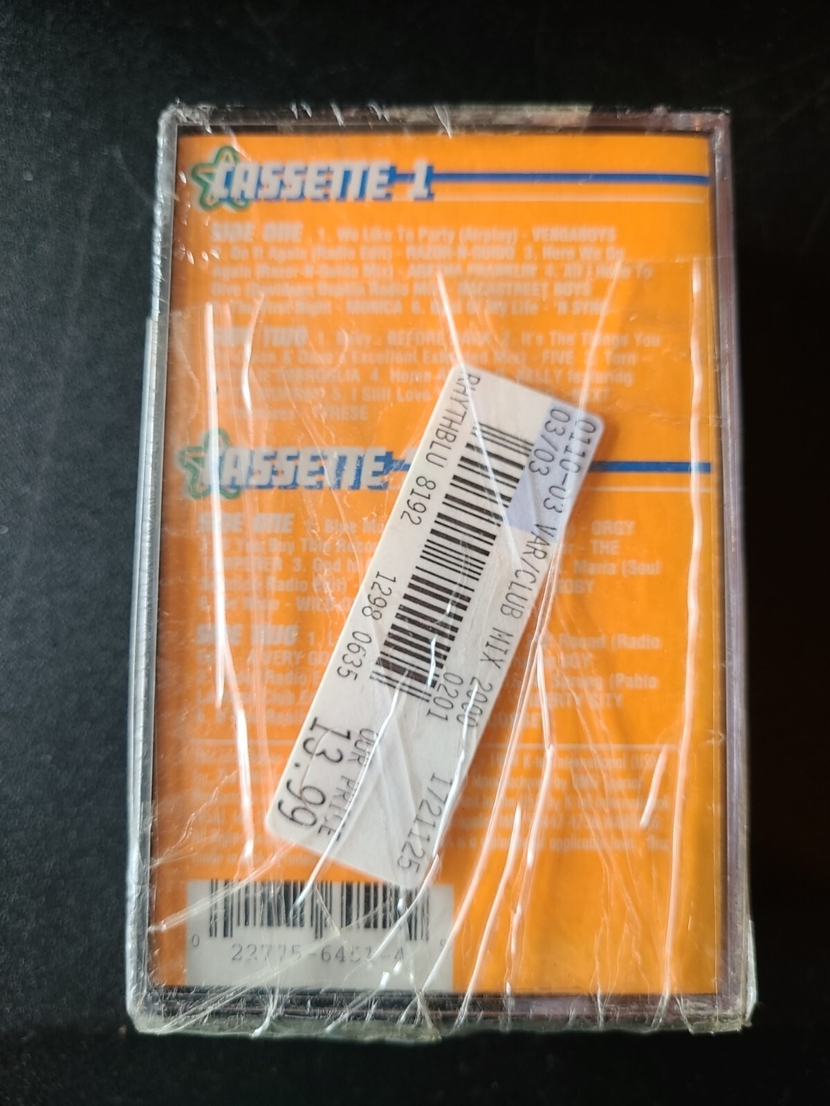 Club Mix 2000 Cassettes NEW/SEALED Various Artists 2-tapes - 1999 ca6 ...