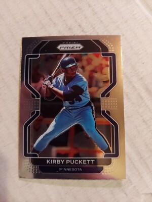 2022 Prizm Baseball Tier III Base #224 Kirby Puckett - Minnesota Twins ...