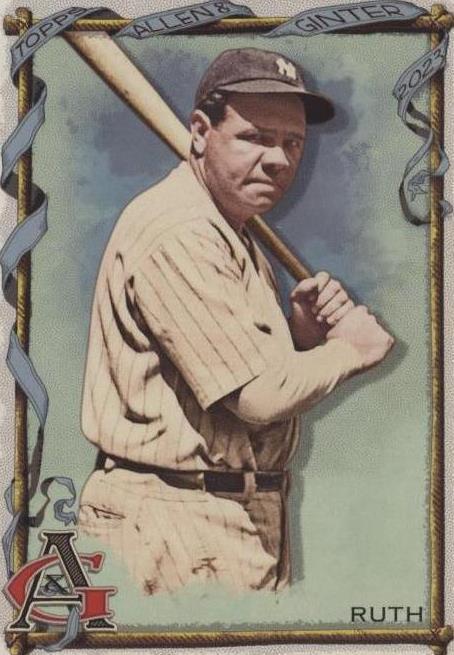 2023 Topps Allen & Ginter - Babe Ruth #372 for sale online | eBay