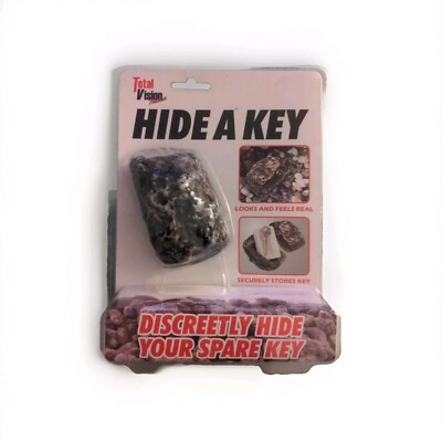 Hide a Key in a Rock - Rock with a secret compartment New | eBay
