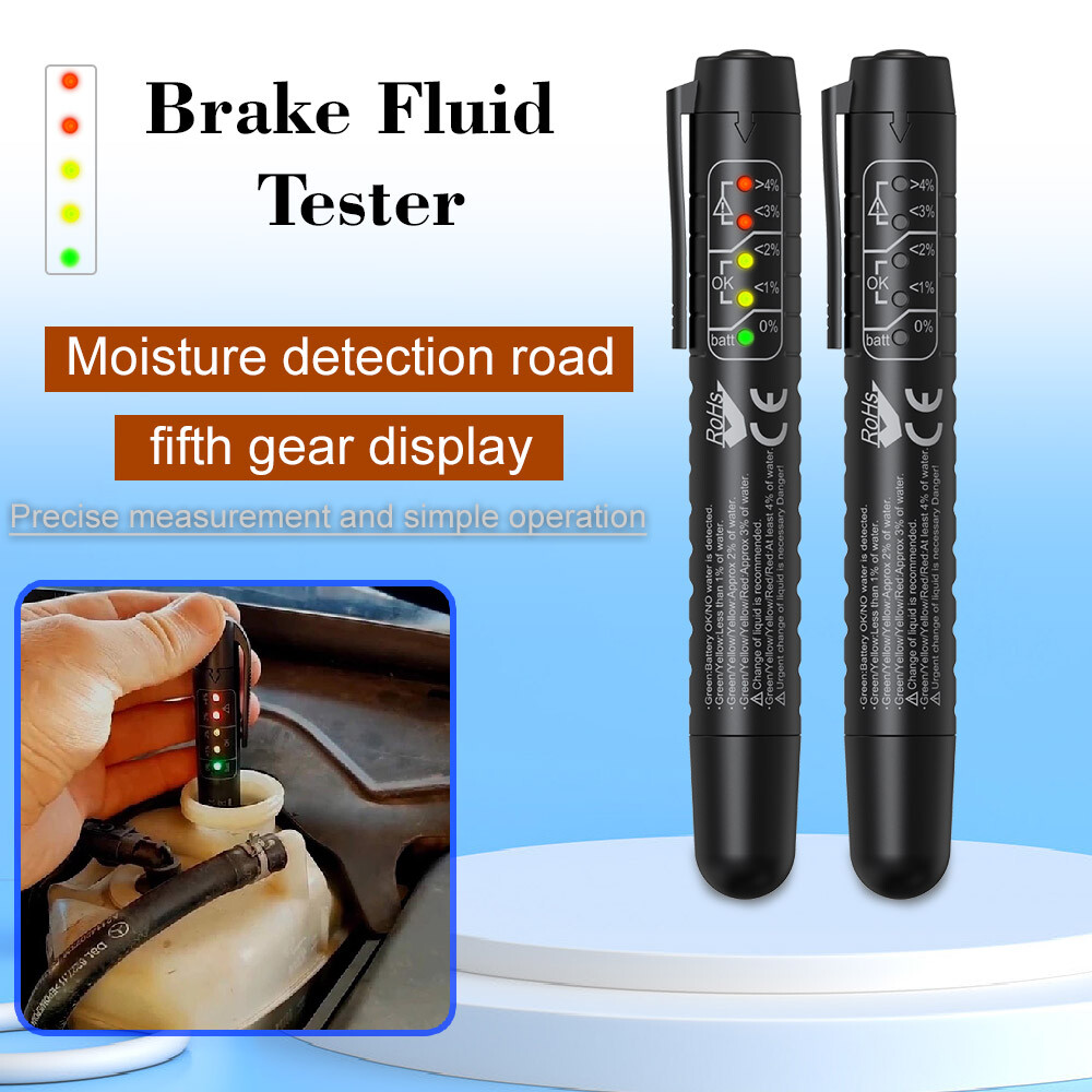 Brake Fluid Liquid Tester Auto Brake Diagnostic Testing Oil Moisture ...