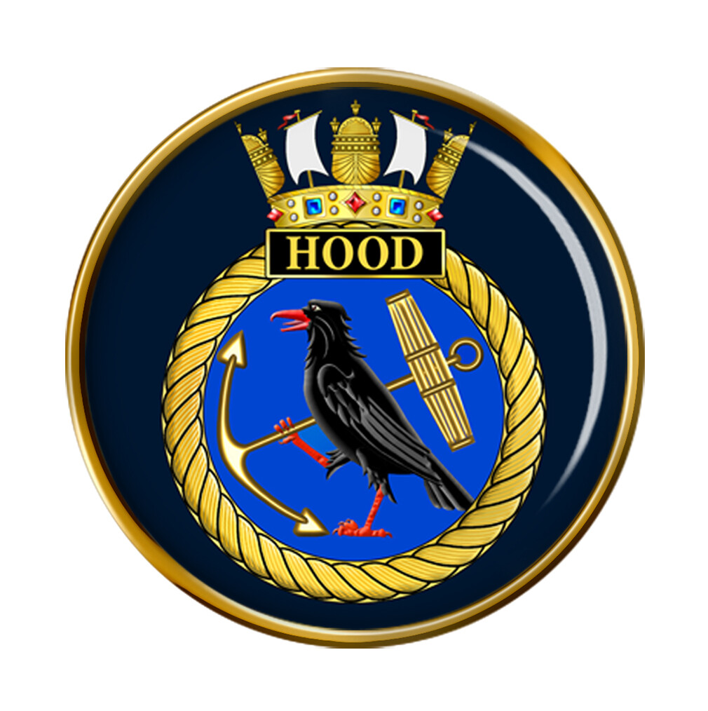 HMS Hood, Royal Navy Pin Badge | eBay