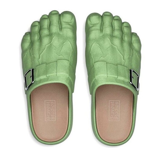 Bravest Studios Foot Clogs "HULK Feet" 2024 🦶 Size 9M | eBay