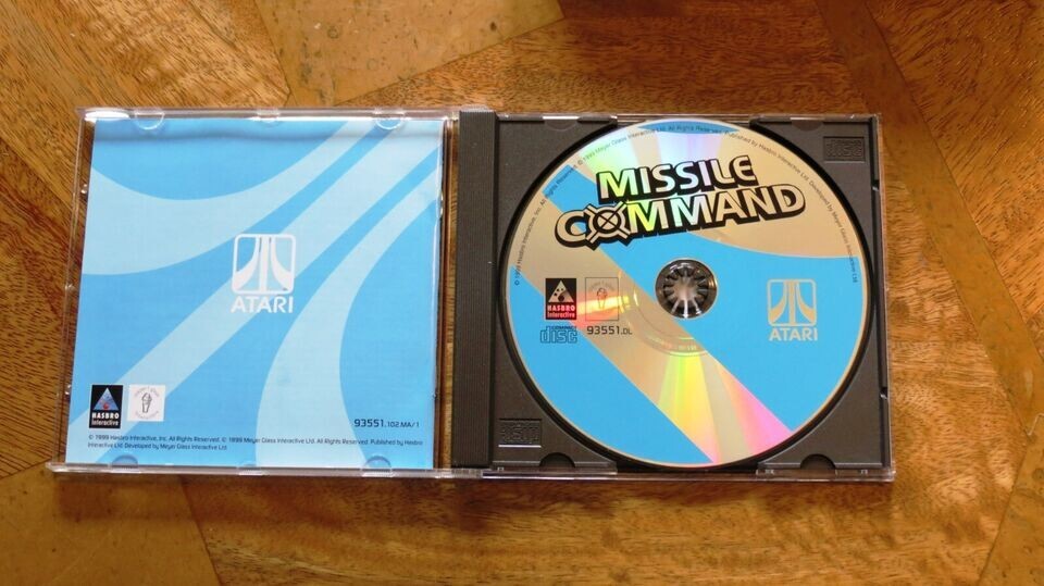 Missile Command by Atari (PC CD-ROM, 1999) Big Box - V.G.C.++ | eBay