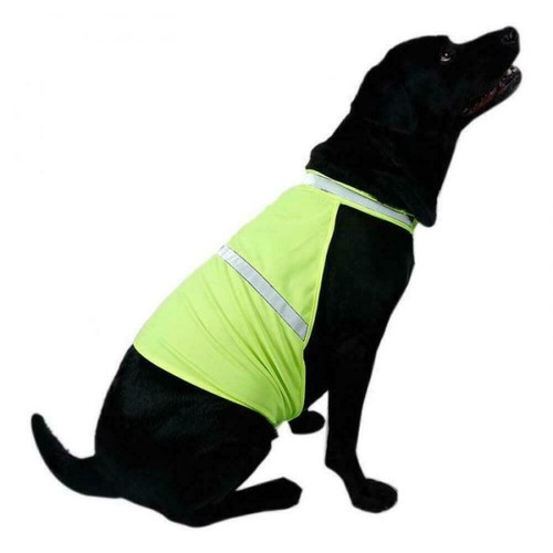 Tradie Fluro Reflective Dog Vest Clothes Hi Vis Fun Hunting Safety Gear ...