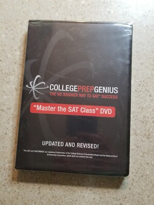 College Prep Genius "Master the Sat Class" The No Bainer Way To SAT Success DVD | eBay