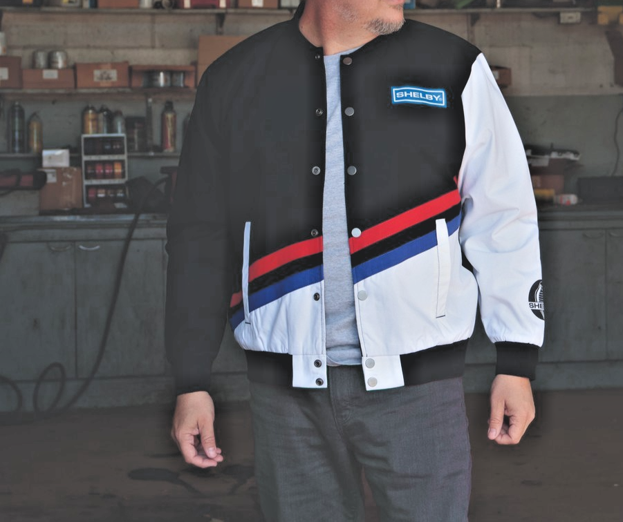 LICENSED FORD SHELBY MUSTANG MENS JACKET DRIVER COAT ROAD TRIP RACING ...