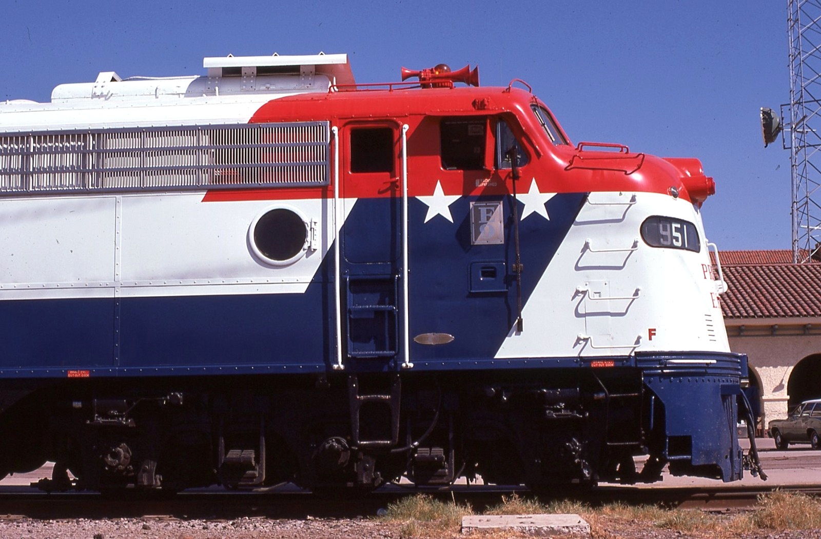 Preamble Express / UP E9A # 951 @ Phoenix, AZ 9/12/1974 | eBay