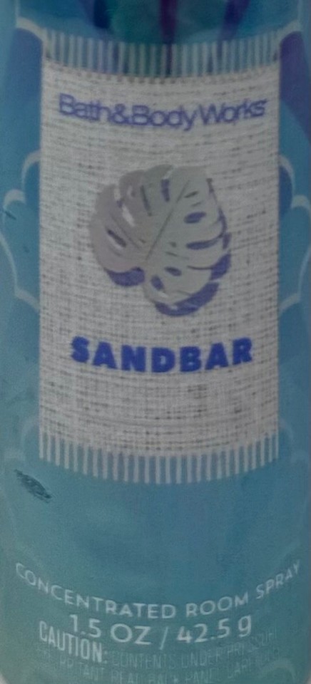 3 BATH & BODY WORKS SANDBAR CONCENTRATED ROOM SPRAY MIST AIR FRESHENER ...