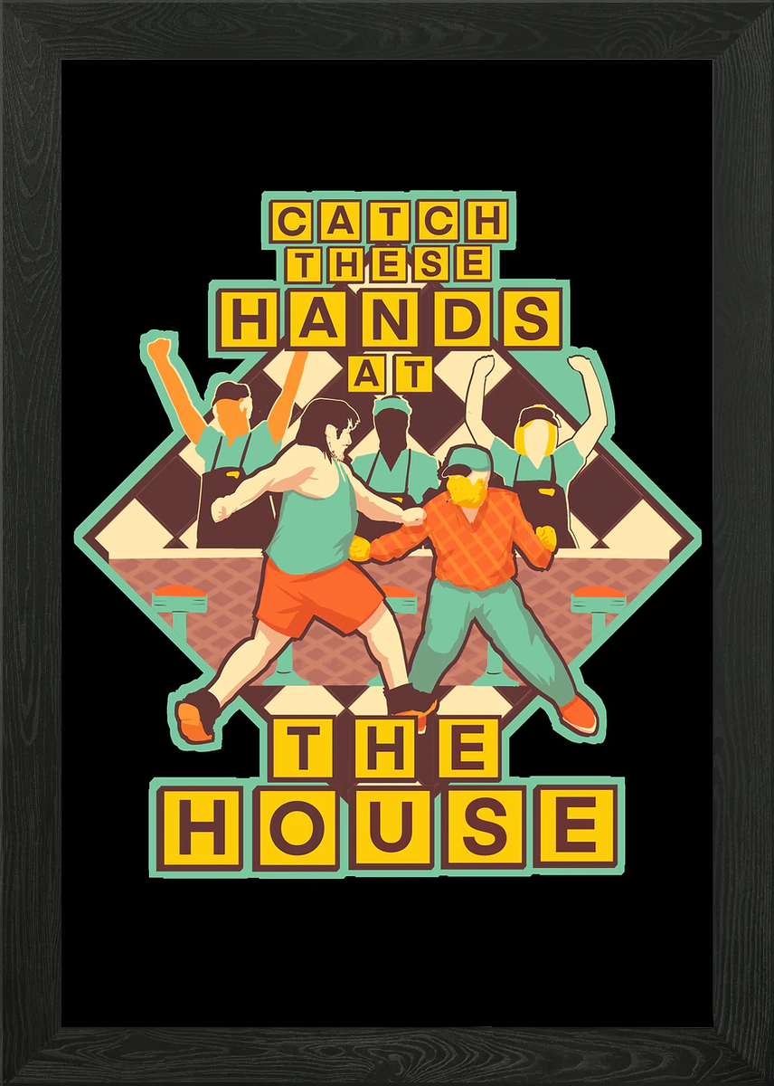 The House Framed Wall Art Poster Canvas Print Picture | eBay UK